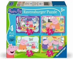 Ravensburger Prasátko Peppa 4v1