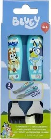 STOR Dětský příbor 2ks Bluey / Nerezová ocel / Bez BPA