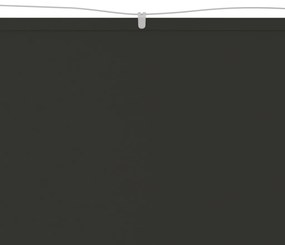 Vertikální markýza antracitová 100 x 800 cm oxfordská látka