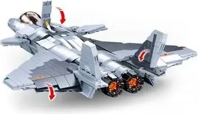 Sluban Model Bricks M38-B0931 Stíhací letoun Chengdu J-20 / LEGO - kom