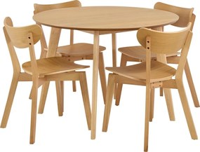 Jídelní set Roxby dub přírodní