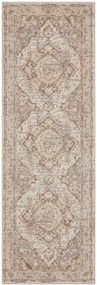 Hanse Home, Kusový koberec Terrain 105597 Sand Cream Brown, 80x200, hnědá, ložnice
