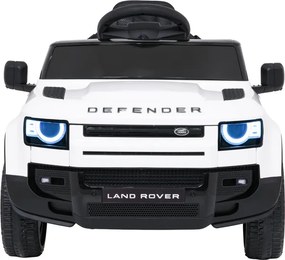 Elektrické autíčko Land Rover Defender bílé