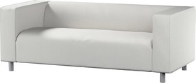 Potah na pohovku IKEA Klippan 2-místná barva šedá látka pletený vzor