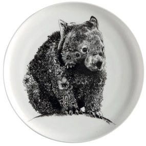 Bílý porcelánový talíř Maxwell &amp; Williams Marini Ferlazzo Wombat, ø 20 cm