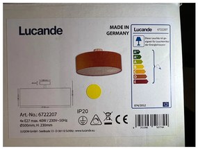 Lucande | Lucande - Stropní svítidlo GALA 4xE27/40W/230V | LW1029