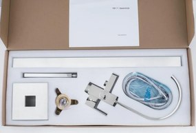 Erga Enzo, volně stojící vanová baterie h-1090, chromová, ERG-YKA-BS.ENZO