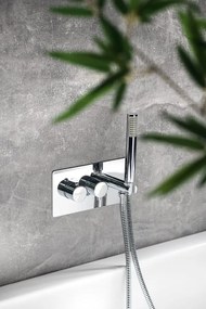 Sapho Sapho, RHAPSODY podomítková bidetová baterie, 1 výstup, chrom