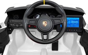 Ramiz Dětské autíčko Porsche Spyder RS 718 MP4, bílé