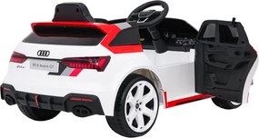 Elektrické autíčko Audi RS6 Avant GT bílé