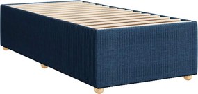 Rám postele bez matrací modrá 80x200 cm textil 3284899