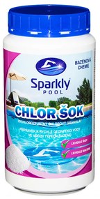 SparklyPool Sparkly POOL Chlor šok 1 kg