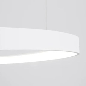 LED lustr Esteva 65 bílé