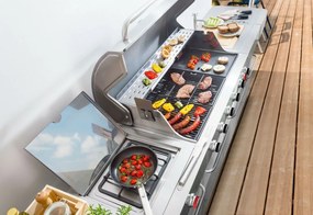 Plynový gril G21 Nevada BBQ kuchyně Premium Line, 8 hořáků + zdarma redukční ventil