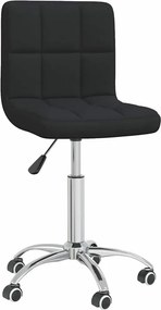 Otočná kancelářská židle černá textil 334319