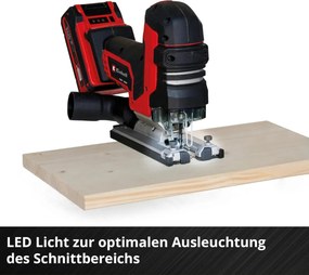 Einhell Professional akumulátorová přímočará pila TP-JST 18/135 Li BL Power X-Change + startovací sada baterie 2,5 Ah