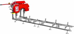 Pásová pila kmenová Holzmann BBS350 – 230 V, robustní rám, velký stůl BBS350_230V