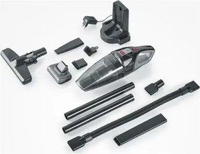 Severin HV 7147 černá / Aku ruční vysavač / 120W / 0.65l / 2000 mAh /