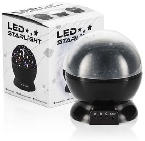 LED projektor noční oblohy Black Edition