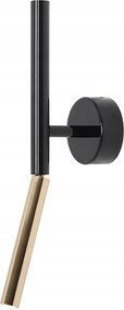 Nástěnná lampa Stick Black 1067C1 Aldex