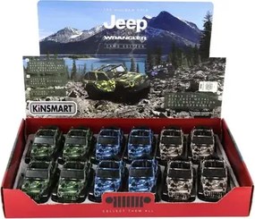 KINSMART Model auta Jeep Wrangler Camo Edition / Model auta / kov a pl