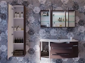 Lavedo Vanessa Dark Melon 120 koupelnová skříňka s umyvadlem