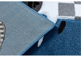 Dětský kusový koberec Formule modrý 120x170cm