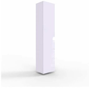 Obývací stěna Zigo New V, Osvětlení: osvětlení LED - bílé, Barva: bílá / bílá lesk