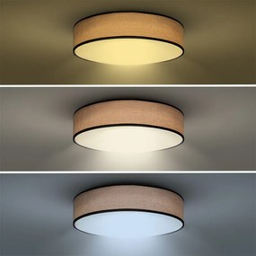 Solight LED osvětlení s dálkovým ovladačem Brownie, 60W, 4200lm, 50cm, změna chromatičnosti, stmívatelné