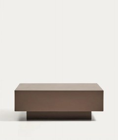 Betonový zahradní konferenční stolek 60x80 cm Rustella – Kave Home