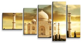 Sablio Obraz - 5-dílný Taj Mahal - 100x60 cm