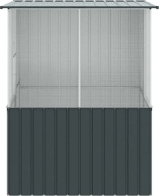 Ptačí klec Antracit 165 x 165 x 200 cm Pozinkovaná ocel 3325168