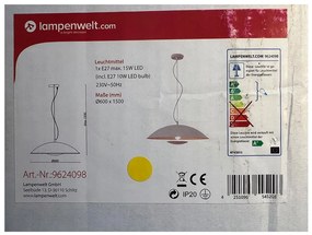 Lampenwelt | Lampenwelt - LED RGBW Stmívatelný lustr na lanku ARTHUR 1xE27/10W/230V Wi-Fi | LW1274
