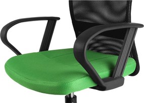 Dětská židle ERGODO CHICK PLUS - látka, síť, zelená