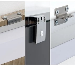 Orion Soff 3-587- LED Osvětlení zrcadla HORIZON LED/12W/230V 60 cm IP44 stříbrná