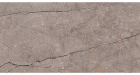 Mexen Leeds Choco leštěný glazovaný rekt. G1, dlaždice podlahová-nástěnná 120 x 60 cm, carving - TL410-120-060-01