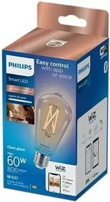 Philips Smart filament ST64 E27 7W / chytrá LED žárovka / 806 lm / 270