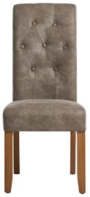 Designová jídelní židle Eileithya taupe