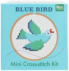 Kreativní sada Cross-stitch Kit Blue Bird – Rex London
