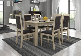 ADRK Furniture Sada stolu s židlemi RODOS 25 SE-ROD-25-S-B055