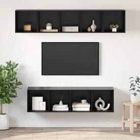 Sestava TV skříněk 4 ks Černý dub Kompozitní dřevo 3393421