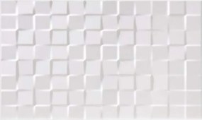 EBS Blanco - Dekor 33,3x55 cm, lesklý bílý BLA3355BYBL