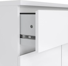 FALCO Komoda Simplicity 234 bílý lesk