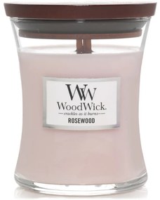 WoodWick – svíčka Rosewood (Palisandr) Velikost: střední 275 g