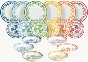 Sada porcelánového nádobí Madison Sintra, pro 6 osob, 18 dílů
