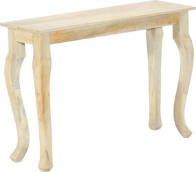 Konzolový stolek 110 x 35 x 77 cm masivní mangovníkové dřevo 282858
