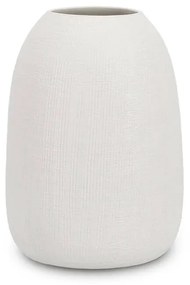 Váza cecilio 25 cm bílá MUZZA
