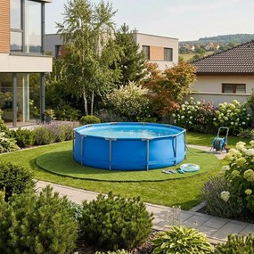 Betap, Umělá tráva pod bazén Robina New kruh, 200x200 (průměr) kruh, zelená, exteriér