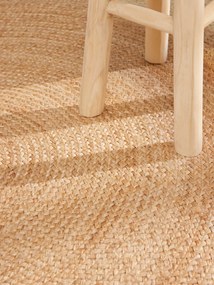 Hanse Home, Kusový koberec Looma 106226 Natur Gold/Ivory kruh, 120x120 (průměr) kruh, béžová, chodba / předsíň