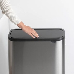 Brabantia BO Touch Bin 60L HI matná ocel otiskuvzdorná